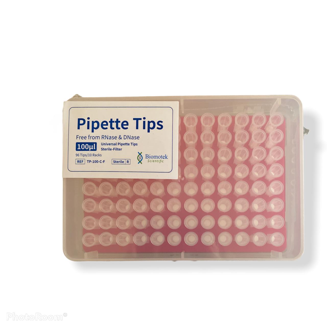Pipette Tips, 1000μl with filter (Dnase & Rnase free, Sterilized by ...